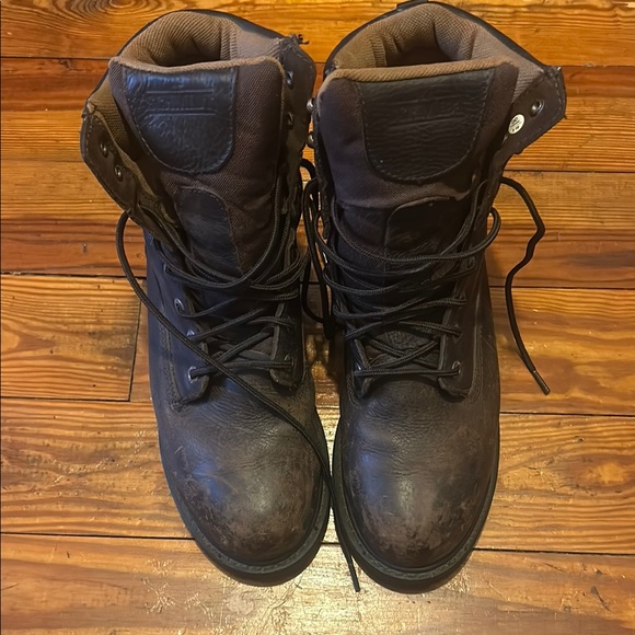 CE Schmidt | Shoes | Mens Steel Toe Brown Leather Work Boots | Poshmark